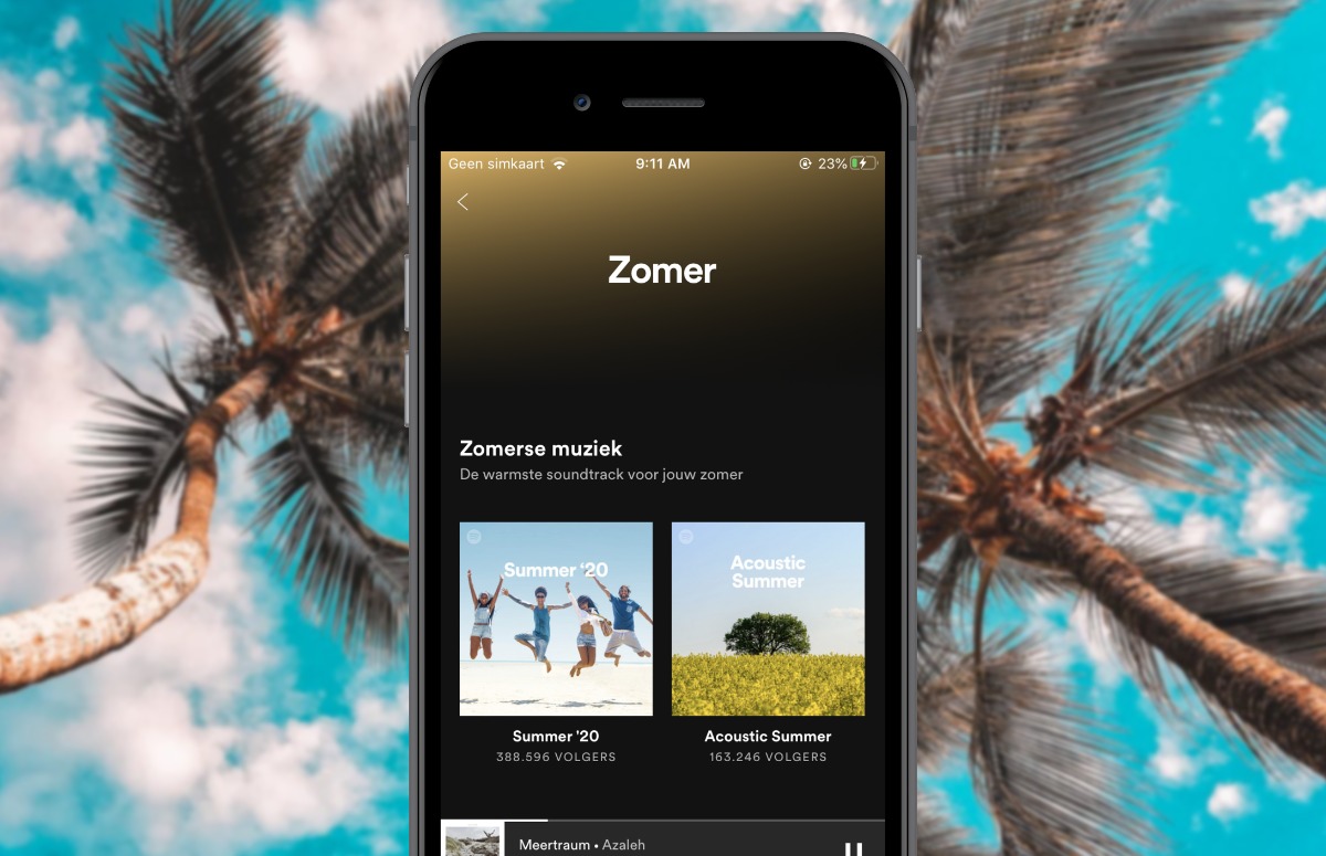 Spotify Summer Rewind: Spotify neemt je mee naar vorige zomers